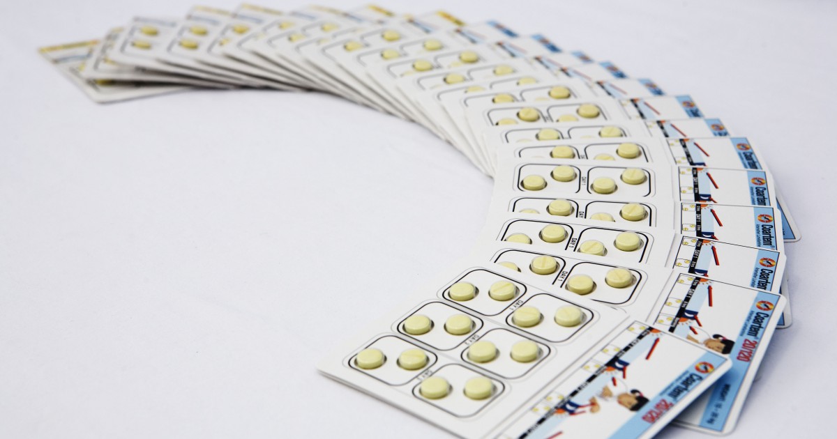 Pakjes tabletten tegen malaria | UNICEF | HappyPack